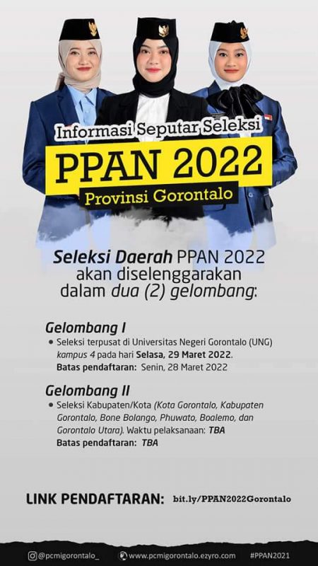 Seleksi PPAN 2022 Provinsi Gorontalo - Kebidanan Polkesgo